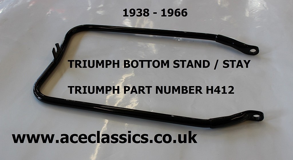TRIUMPH FRONT MUDGUARD STAY/STAND H412 1938 - 1966 - Ace Classics