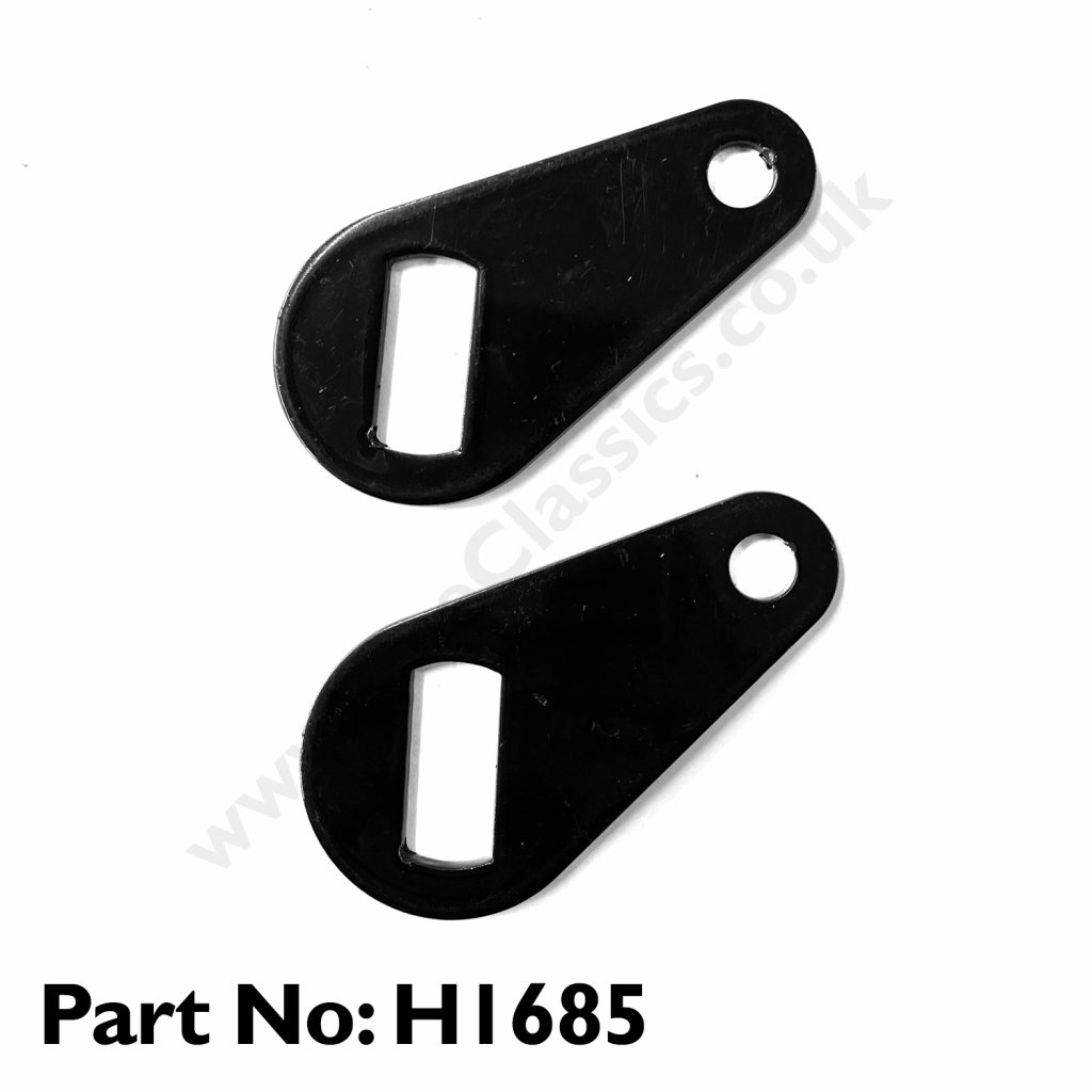 2x Triumph - Unit Front Mudguard Stay Bracket H1685 - Ace Classics