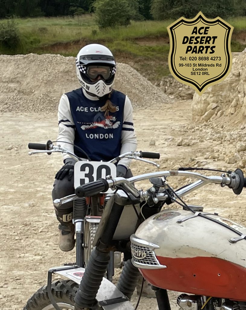 Ace Classics – Vintage Motocross Jersey blue - Ace Classics